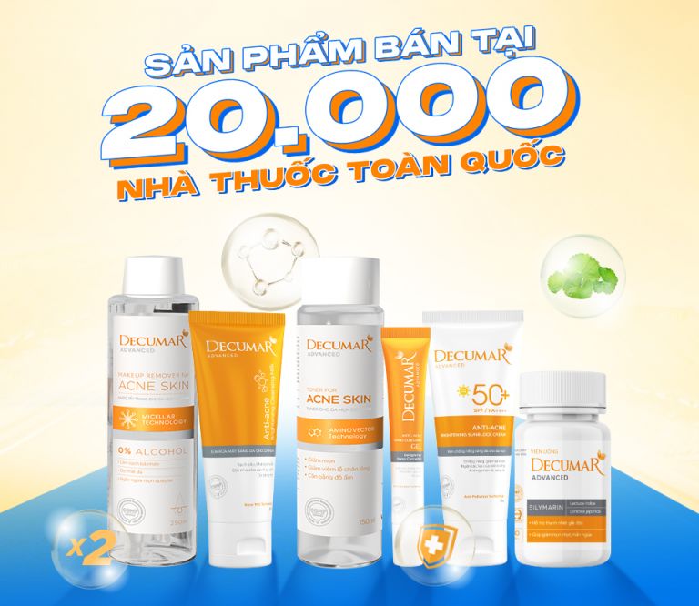 Decumar – Hết Mụn Viêm, Hết Thâm Sẹo, Chăm Sóc Da Hiệu Quả - Decumar