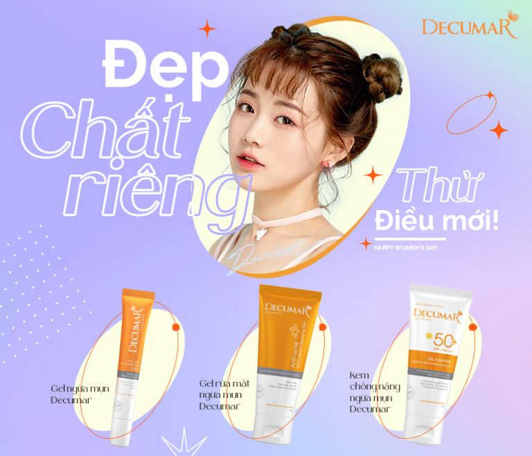Decumar - Hết Mụn Viêm - Hết Thâm Sẹo - Chăm Sóc Da Hiệu Quả