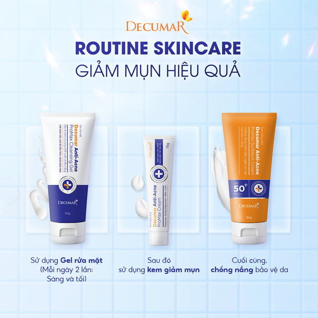 Kem ngừa mụn Decumar Anti-Acne ProMax Cream, 15g chứa BHA, LHA giúp ...