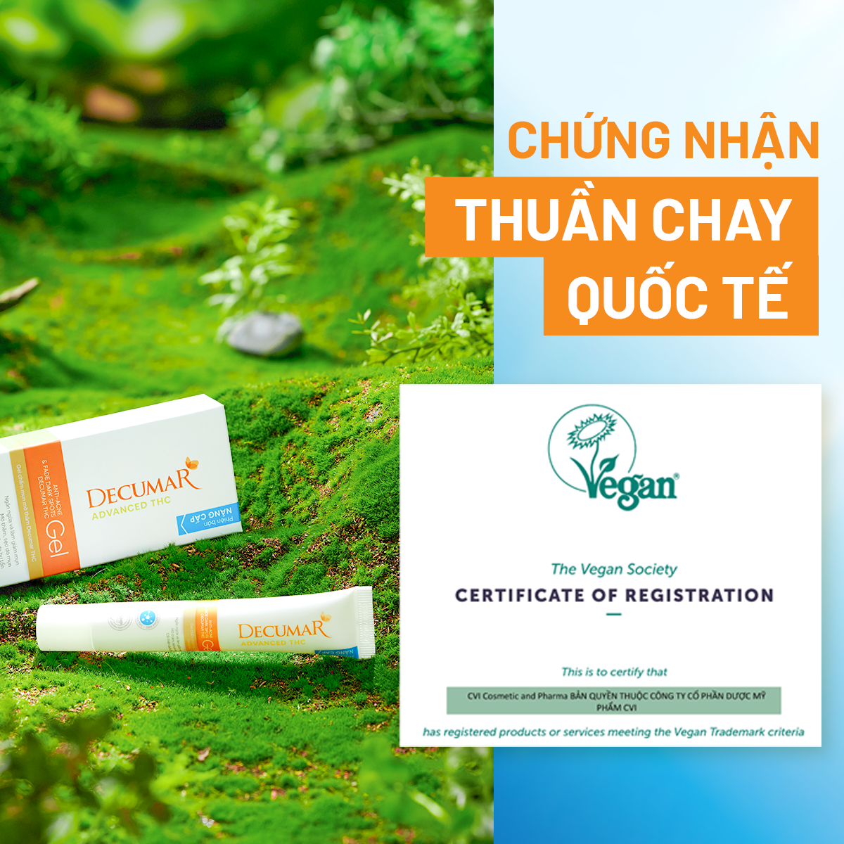 Gel ngừa mụn Decumar NANO THC (Nghệ không màu) 20g , kháng khuẩn, chống ...