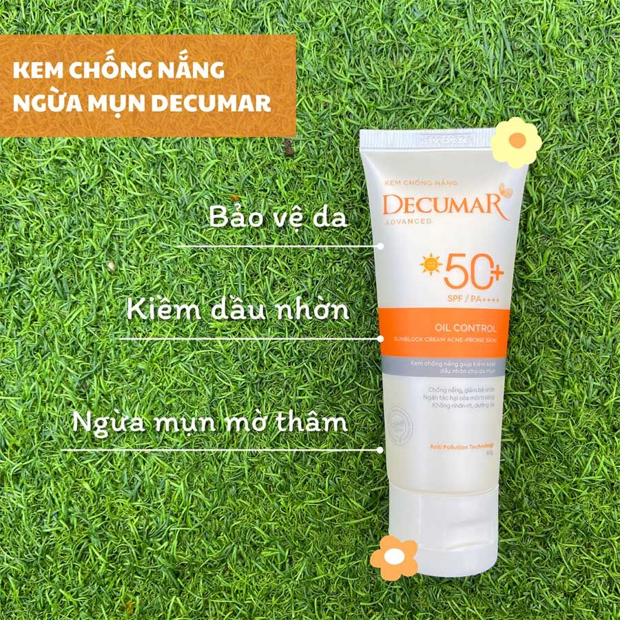 Bộ chăm sóc da mụn & da dầu Decumar - Decumar